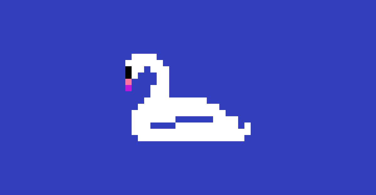 Retro Swan